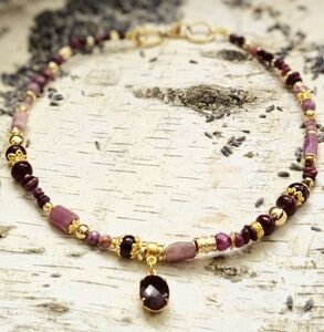 Ruby | Jewelry | Ravishing Ruby Bohemian Nuggets And Beads In Artisan ...